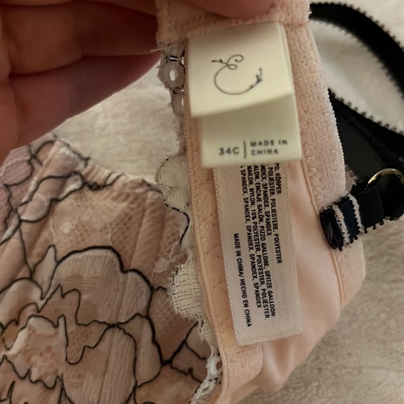 Anthropologie | Intimates & Sleepwear | Anthropology Fancy Pink Lace ...